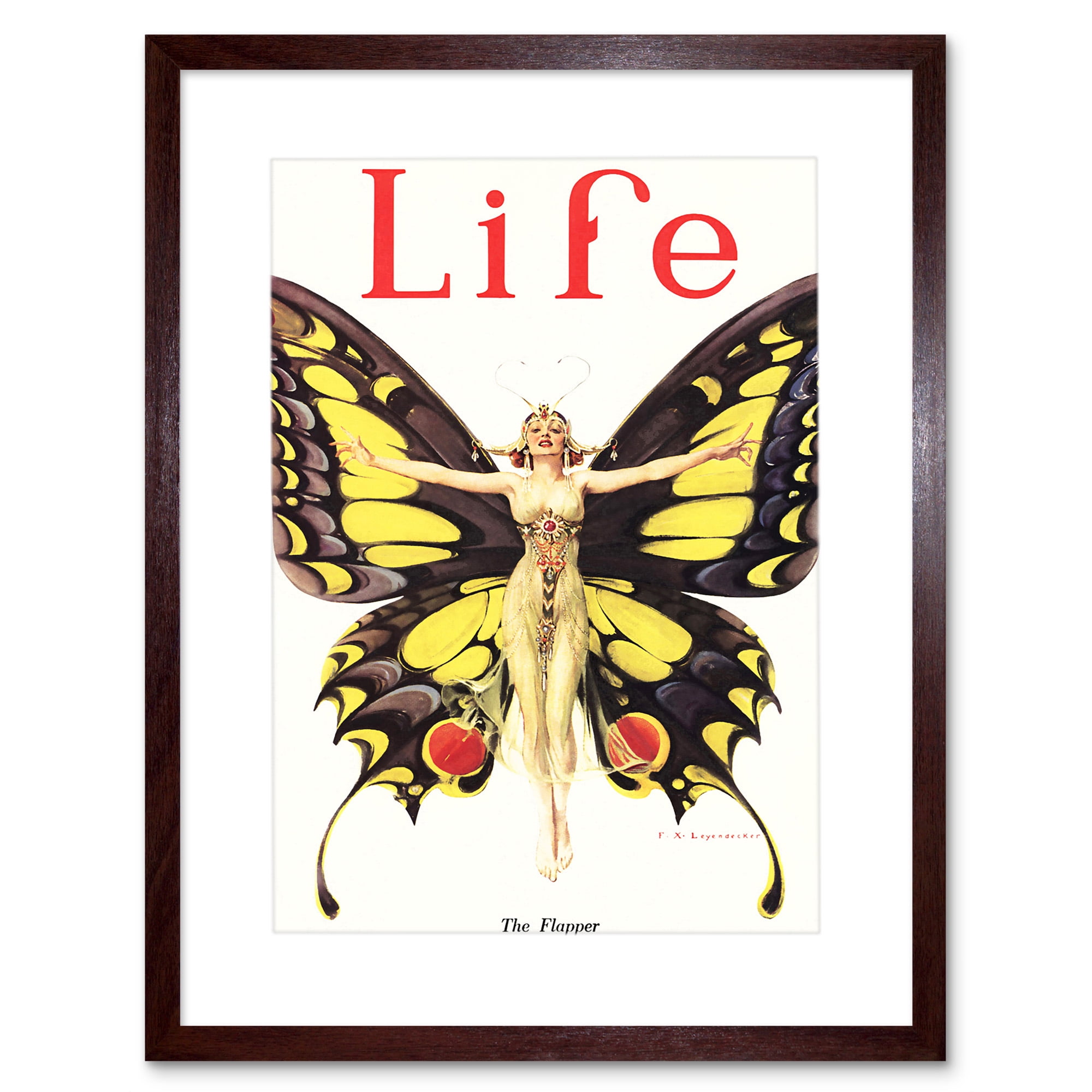 Life Magazine 1922 The Flapper Woman Butterfly Dancer Bright Vintage ...