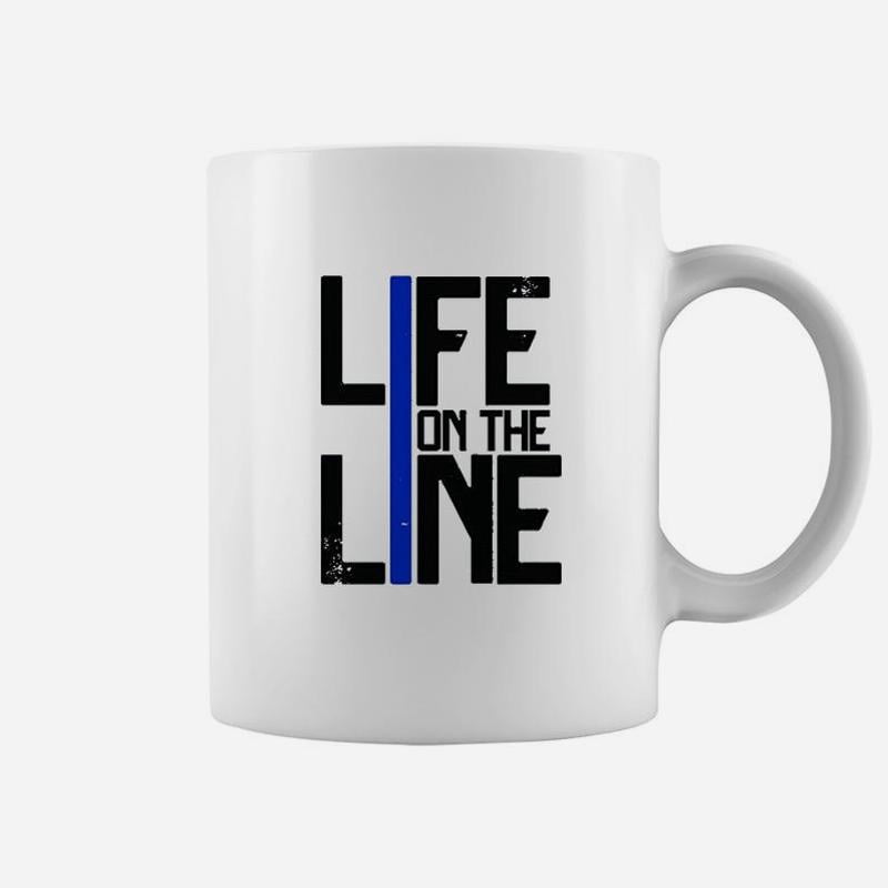 Life On The Line Police Coffee Mug - Walmart.com