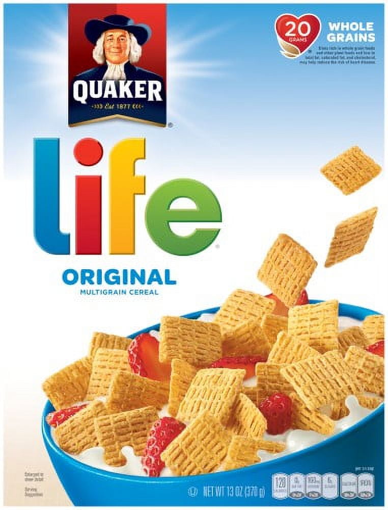 Quaker Life Original Multigrain Cereal - 13.0 Ounces (Pack of 20 ...