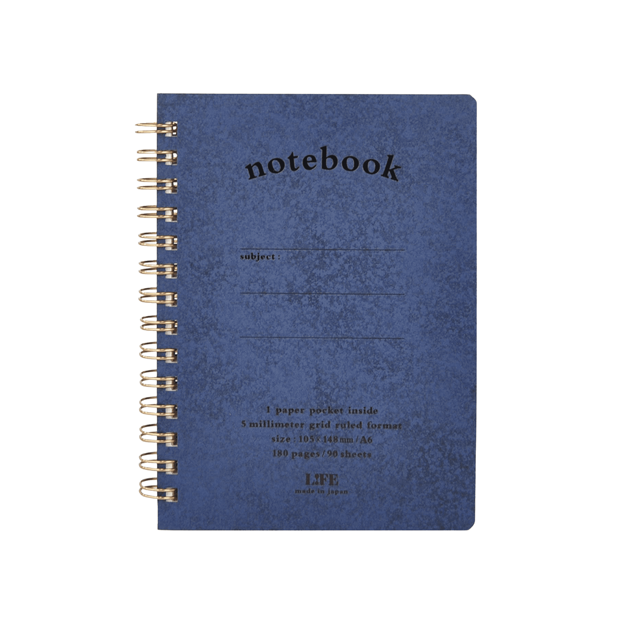 Life Pocket Notes Spiral Bound Notebooks: 4 in x 6 in. (Blue) - Walmart.com