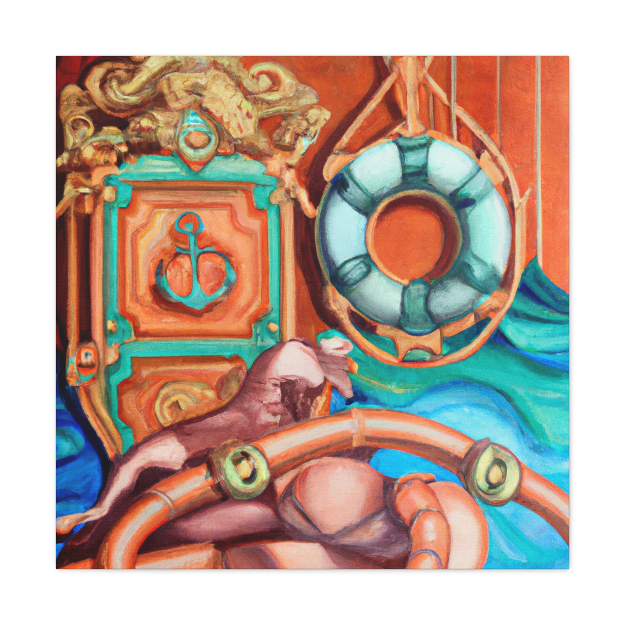 Life Raft Rescue. - Canvas - Walmart.com