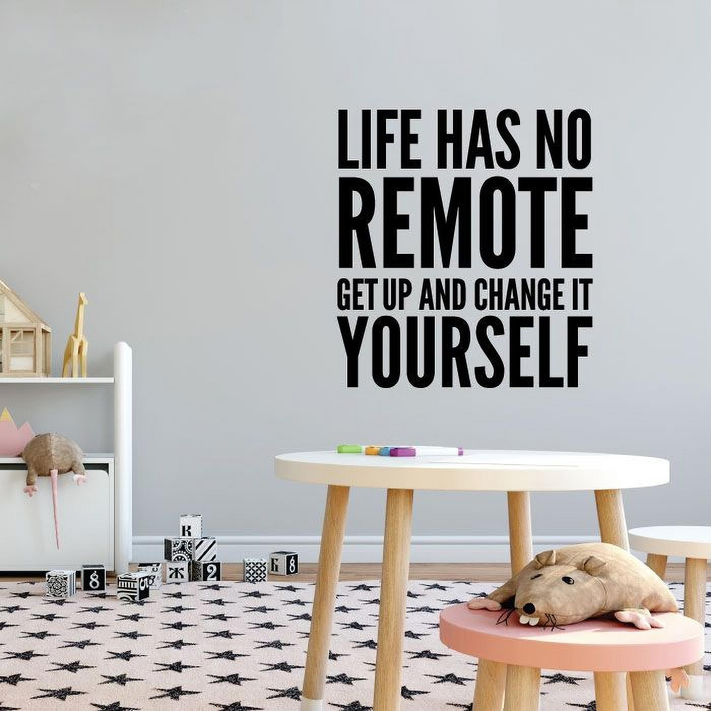 Life Has No Remote Quote Fitness Workout Work Out Success Motivation ...