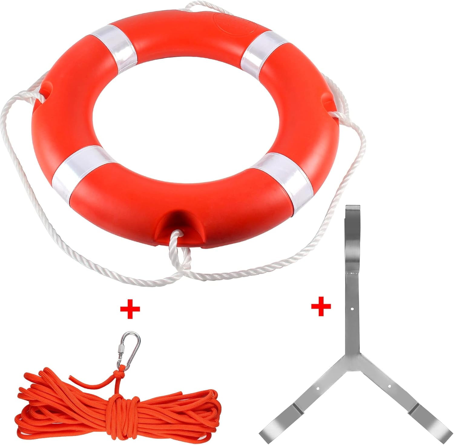 Life Ring for Boating Safety - 23" and 28" Boat Safety Throw Rings with ...