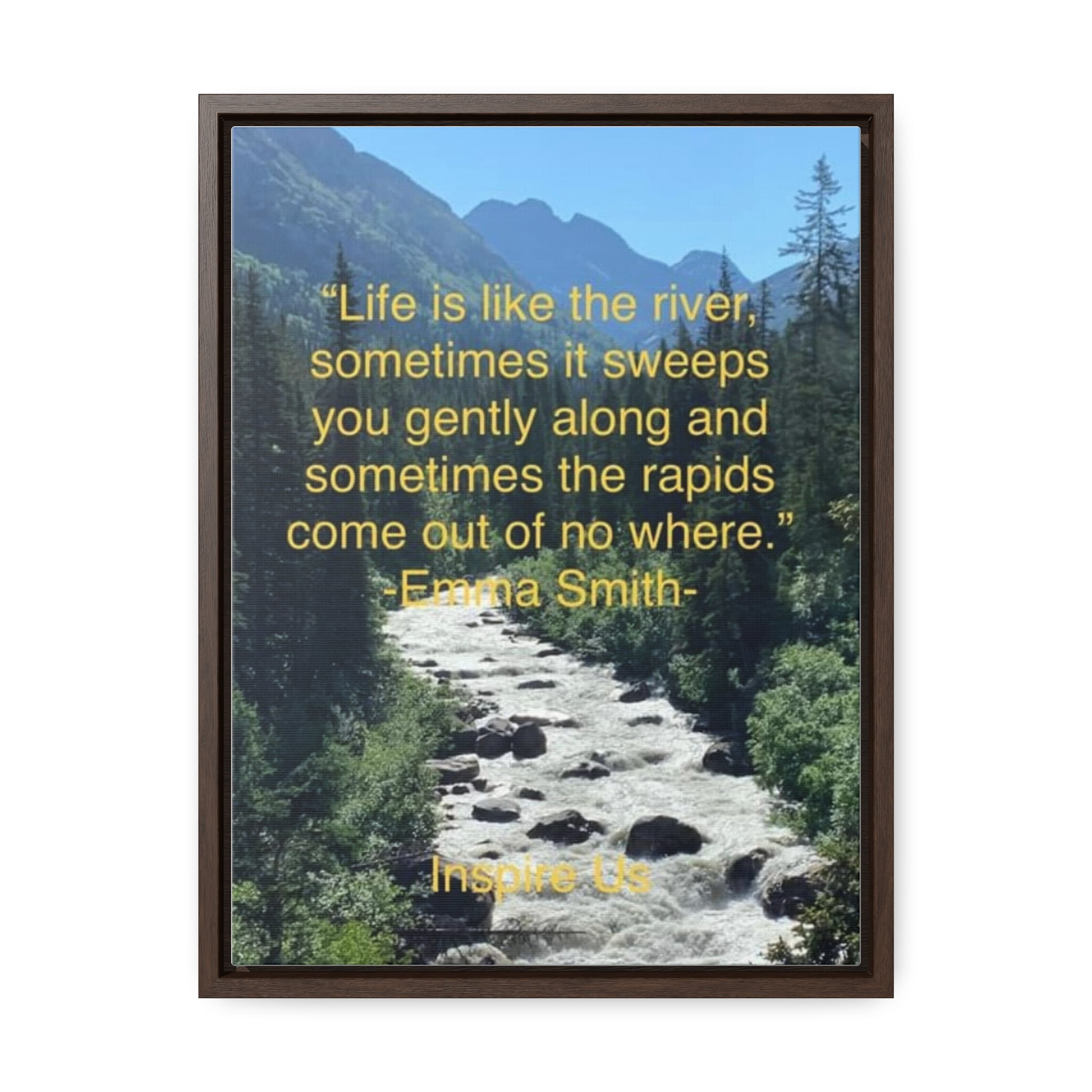 Life River Inspire Gallery Canvas Wraps, Vertical Frame - Walmart.com