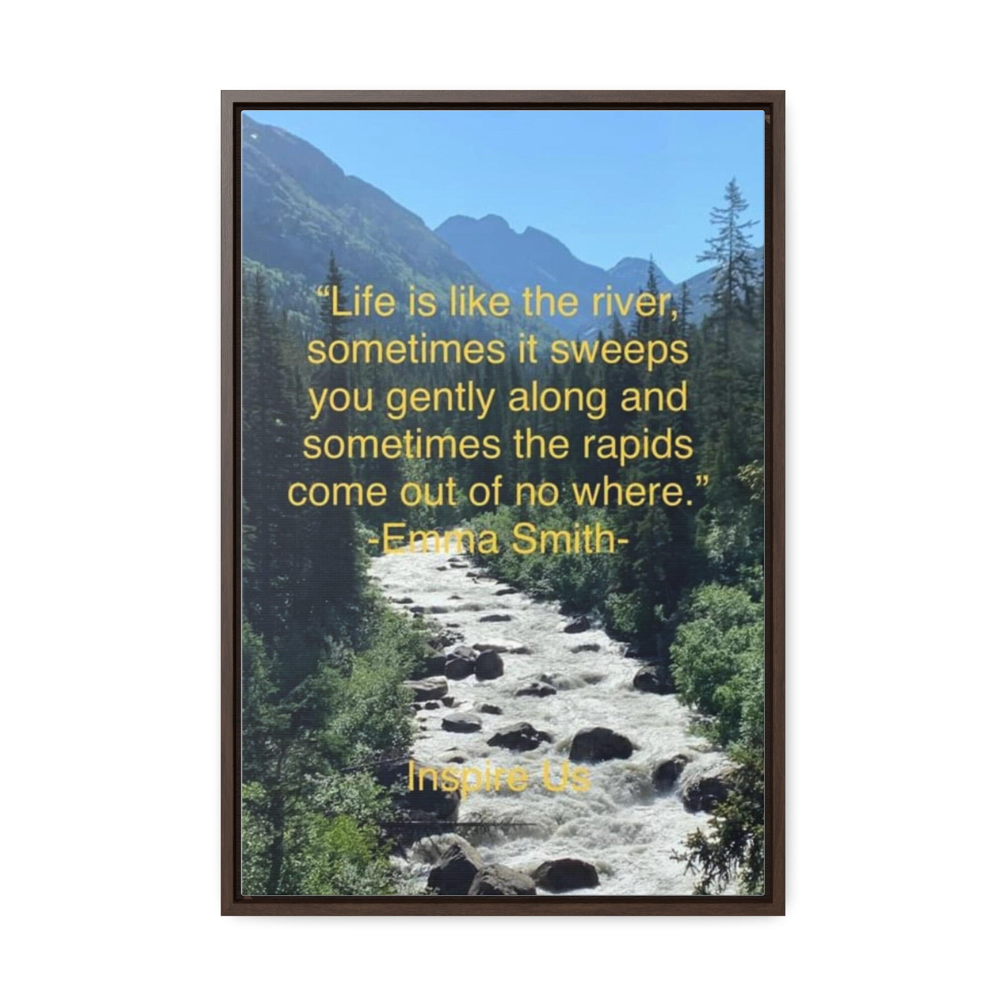 Life River Inspire Gallery Canvas Wraps, Vertical Frame - Walmart.com