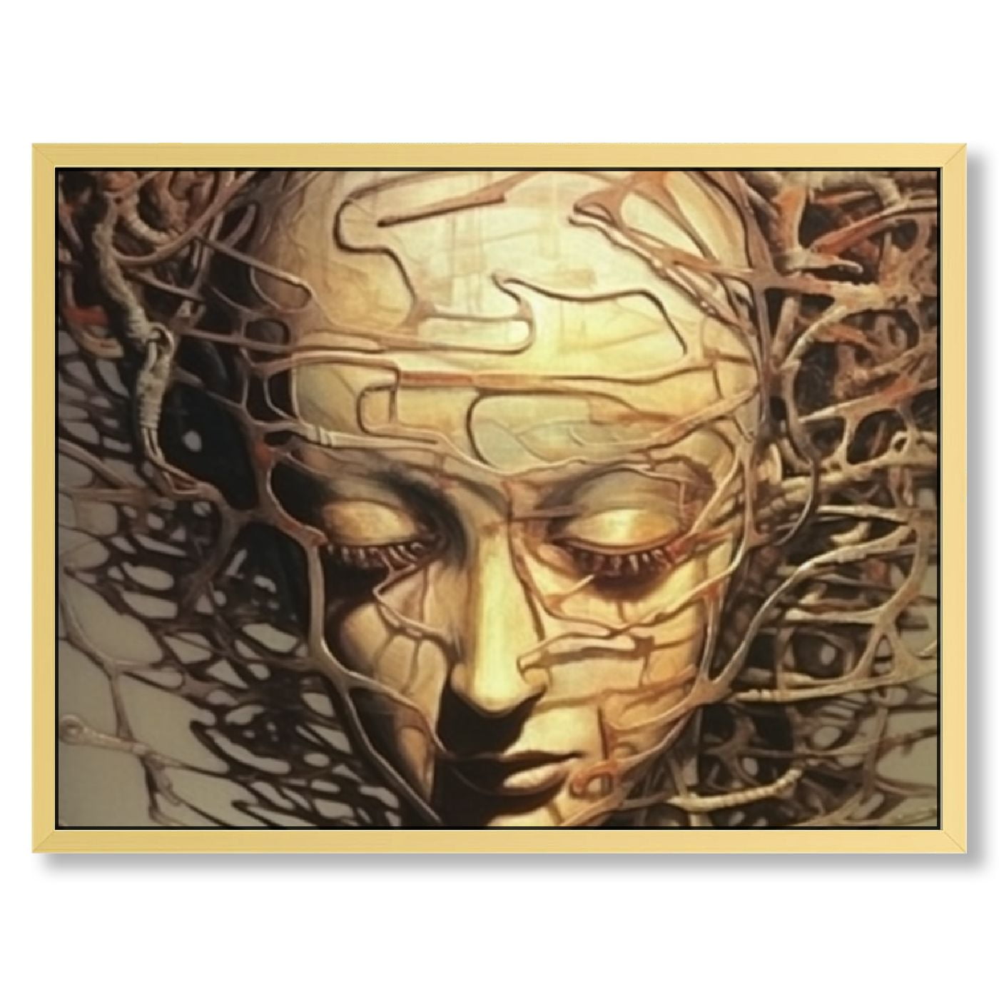 Life Salvador Dali Wall Art Prints - Exploding Raphaelesque Head Poster ...
