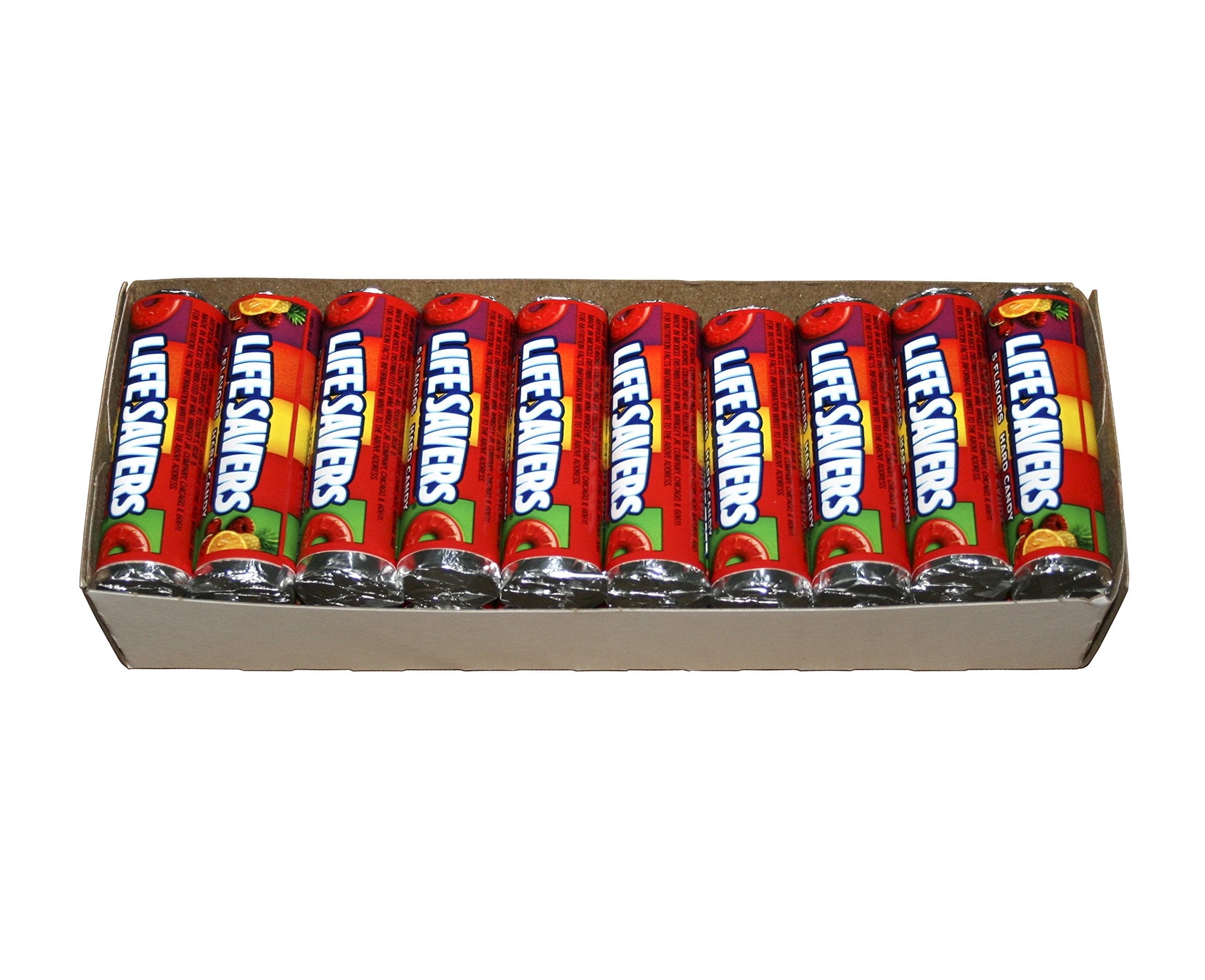 Life Savers, Candies, 20-Count, 5 Flavor Assortment - Walmart.com