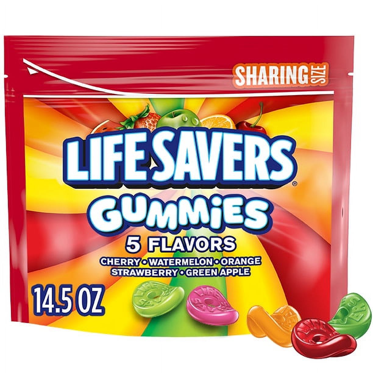 Life Savers Butter Rum Hard Candy Individually Wrapped, Sharing Size ...