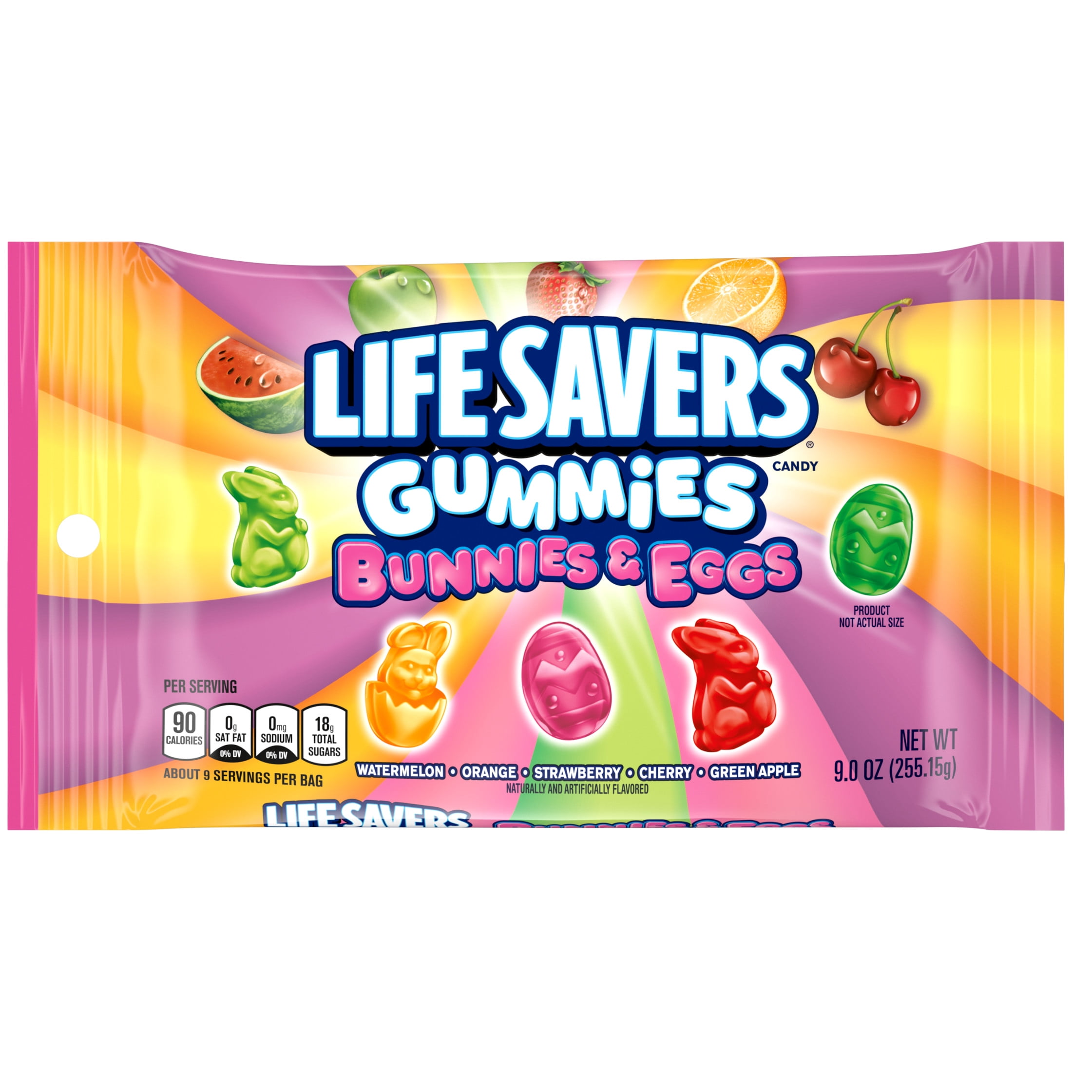 Life Savers Gummies Bunnies & Eggs Easter Candy, Gummy Easter Bunny and ...