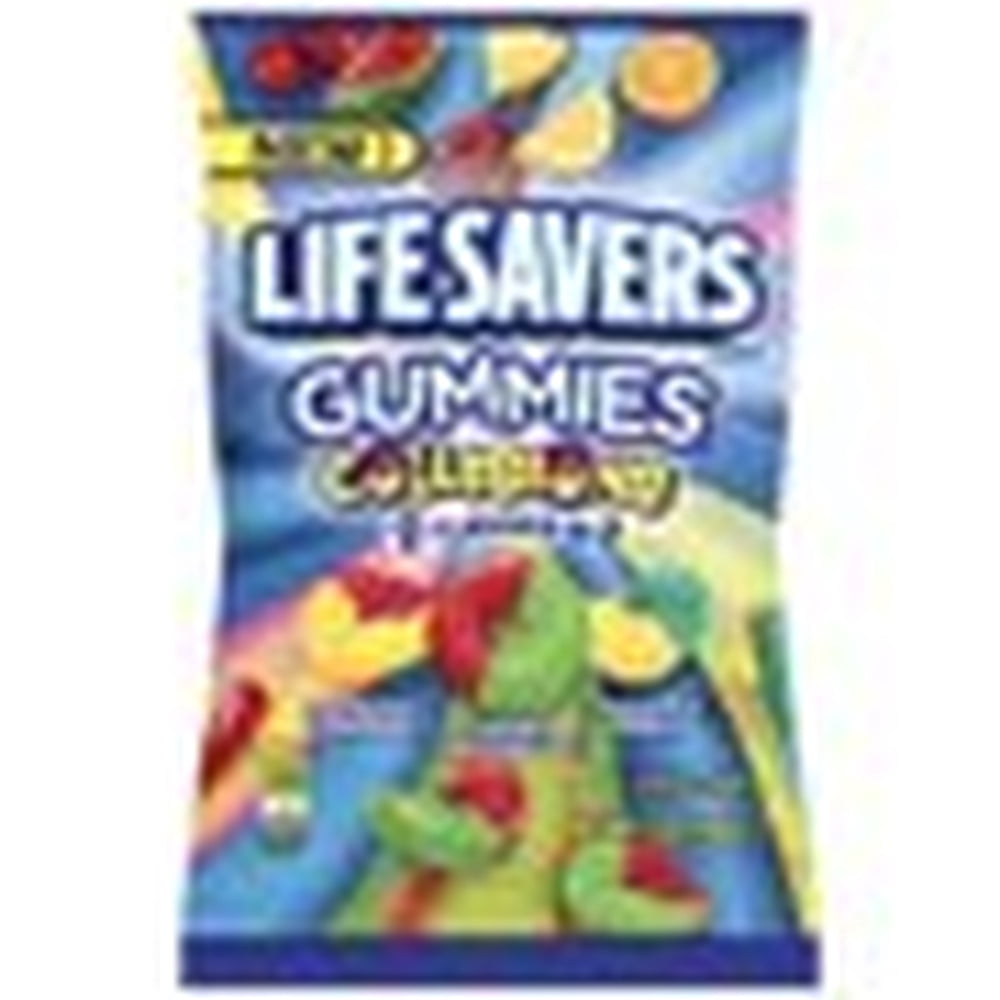 Life Savers Gummies Collisions Assorted Flavors 7 oz (Pack of 4 ...