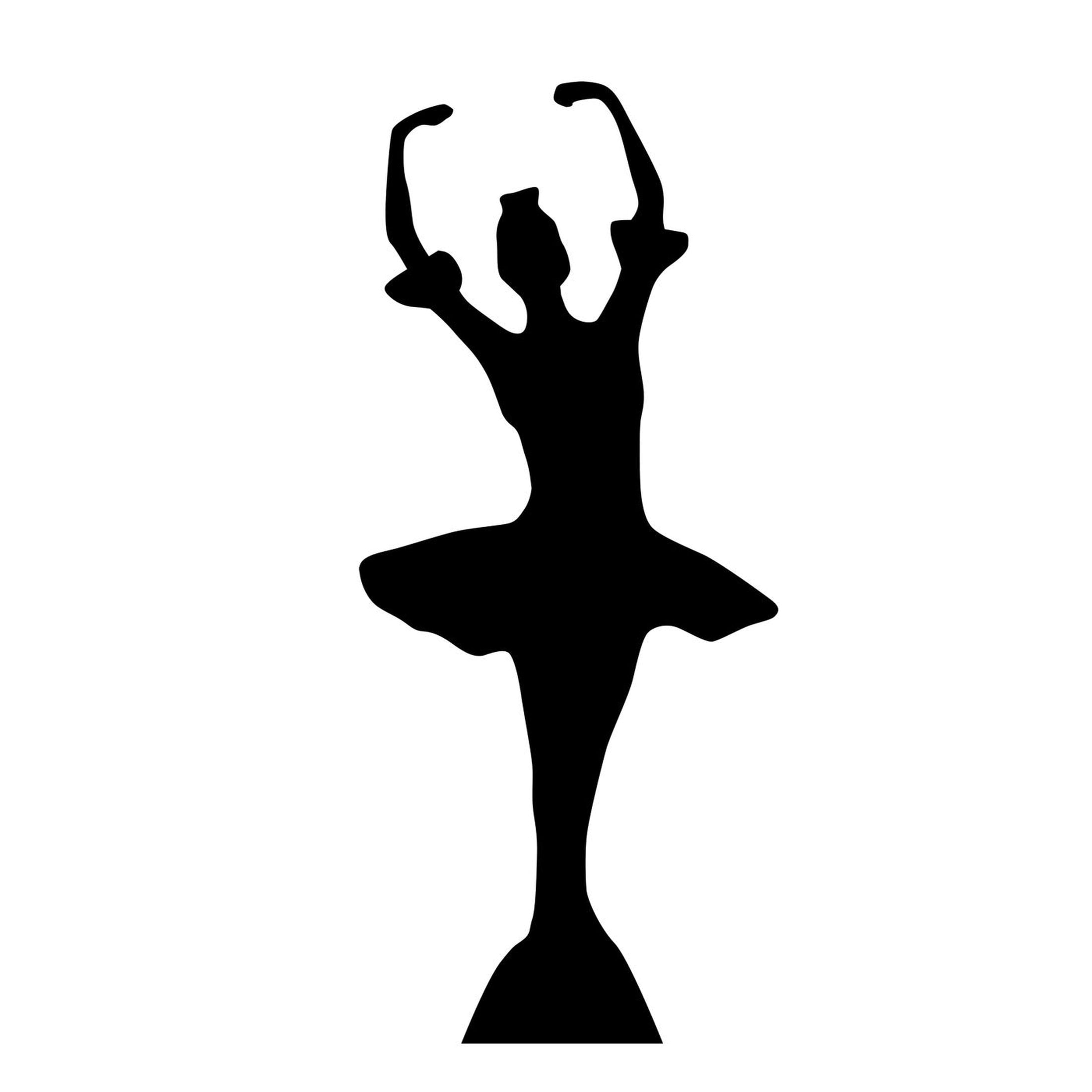 Life Size Ballerina Cutout Standee - Elegant Dance Studio Decor ...