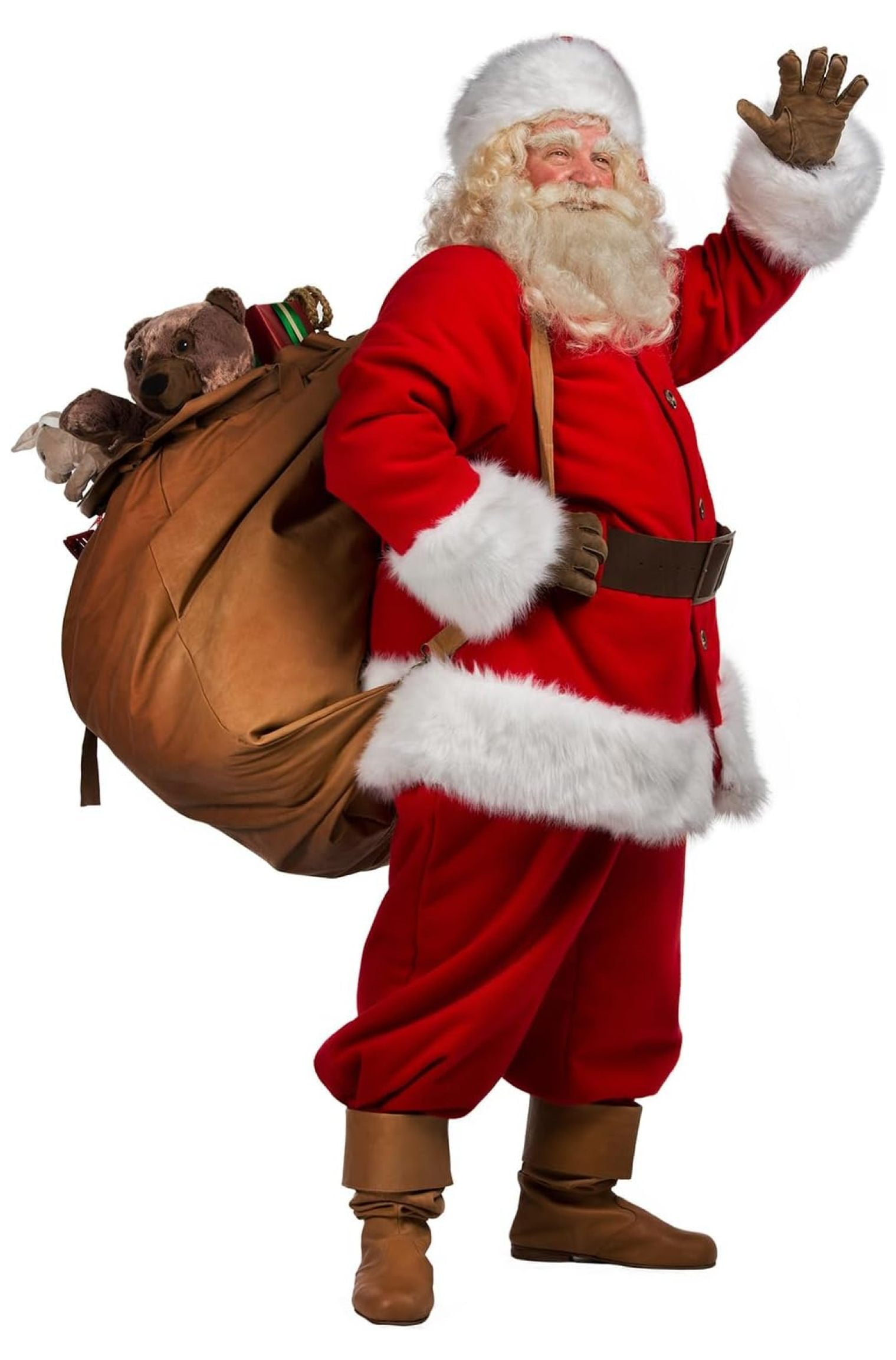 Life-Size Cardboard Cutout Standup of Santa for Christmas, Waterproof ...