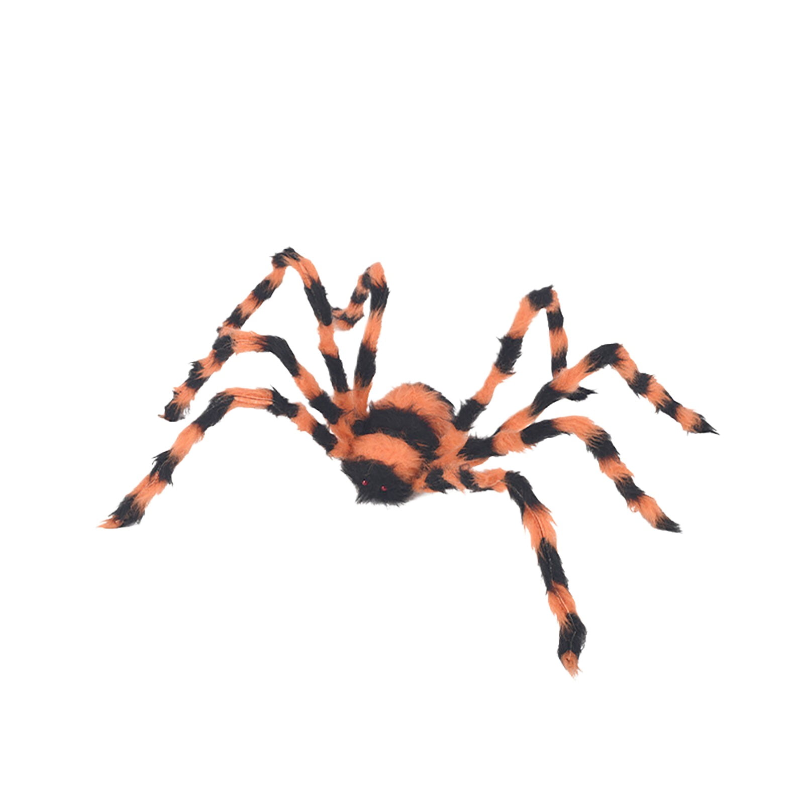 Life-Size Hairy Halloween Spider - 4.9FT Giant Spider Prop with ...