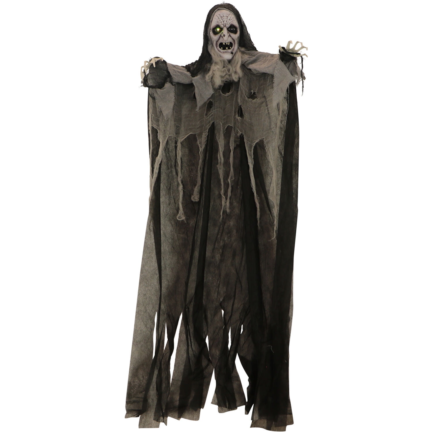Life-Size Witch Prop with Lights and Sound, Indoor/Covered Outdoor ...