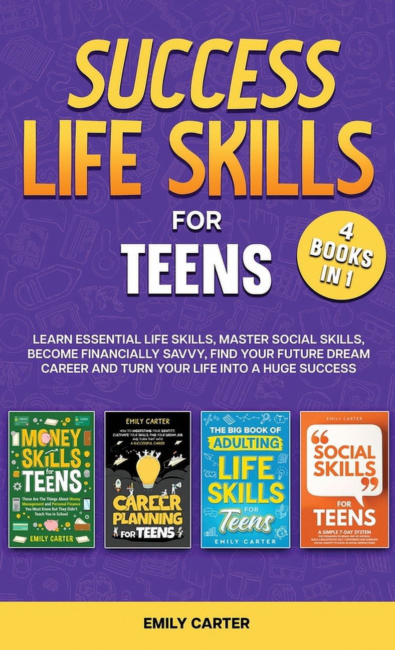 Life Skill Handbooks Success Life Skills for Teens: 4 Books in 1 ...
