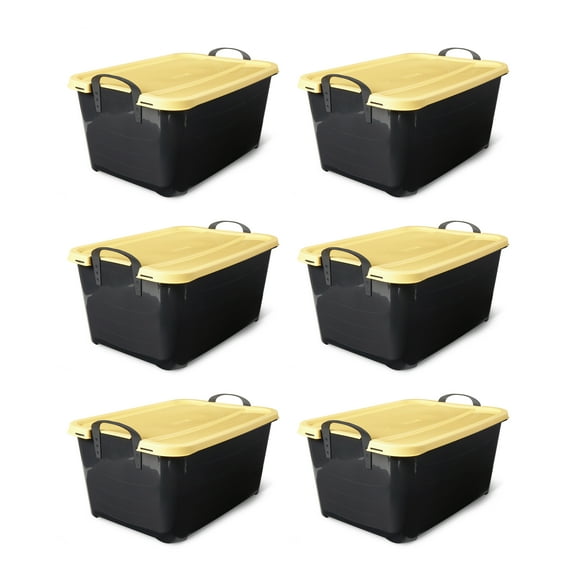 Black And Yellow Totes