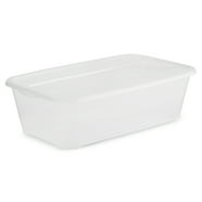 Life Story 5.7 L Clear Shoe & Closet Storage Box Stacking Container, 20 ...