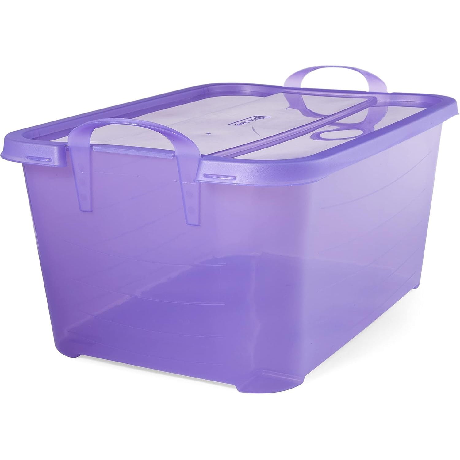 Life Story Stackable 55 Quart Plastic Storage Tote Home or Office Large ...