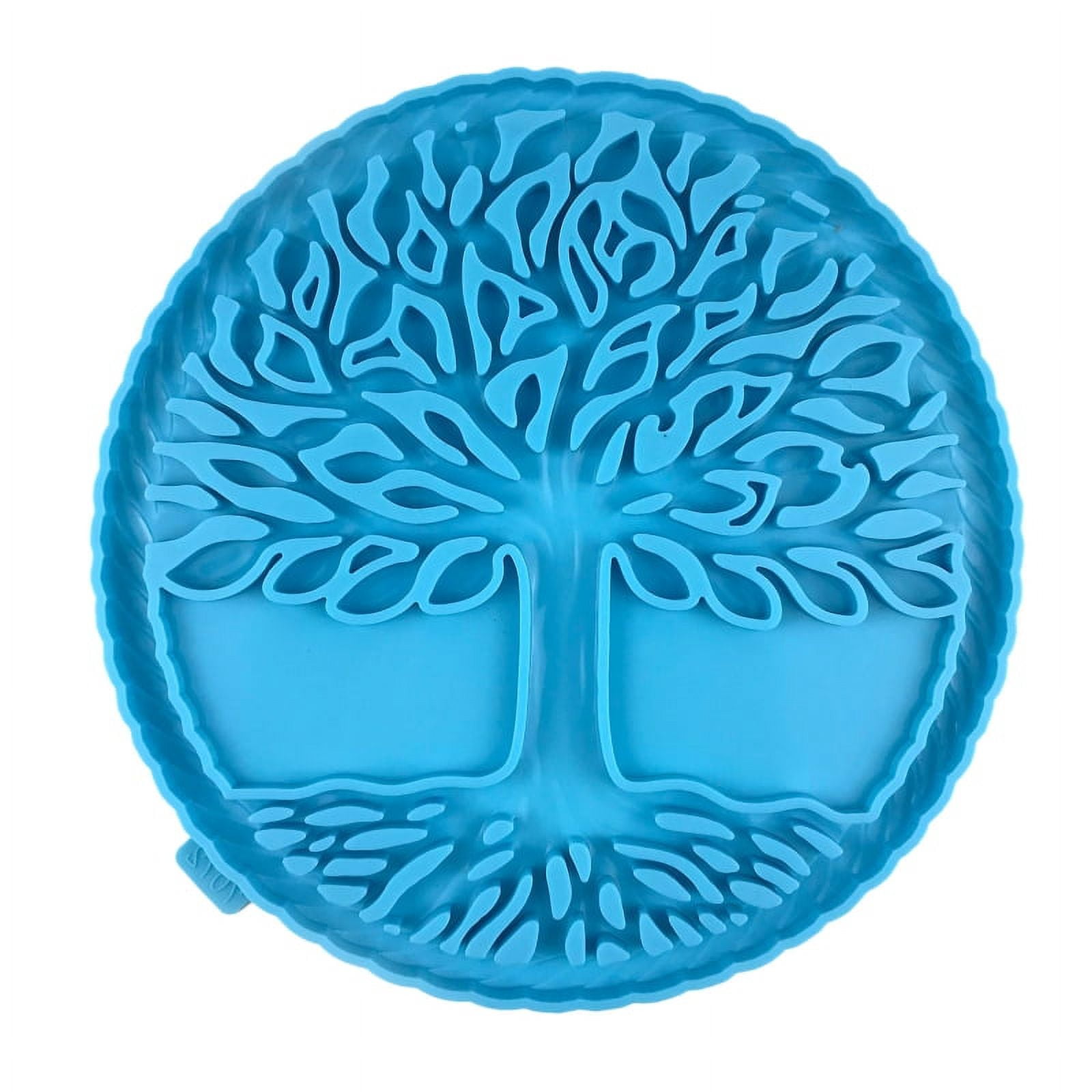 Life Tree DIY Craft Resin Silicone Mold Shaper Moulds Decor Template ...