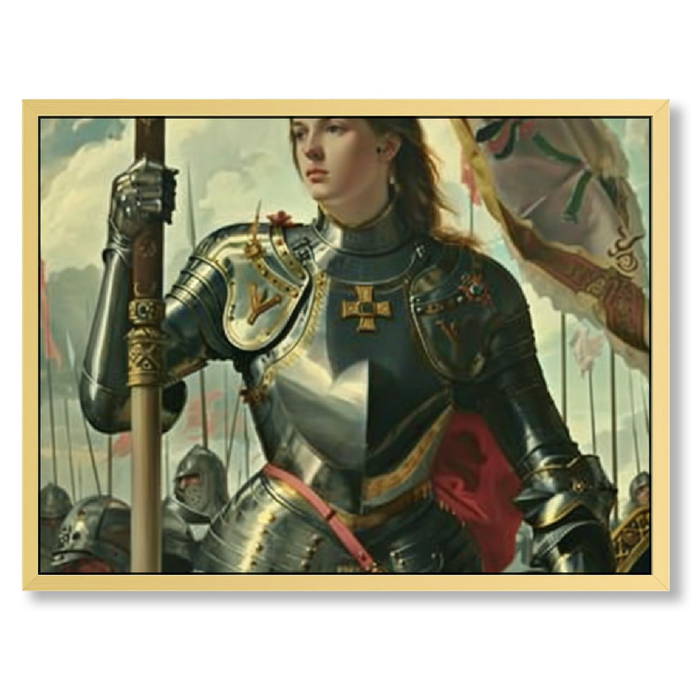 Life at the Coronation of in the Cathedral of Rheims Prints Poster by ...