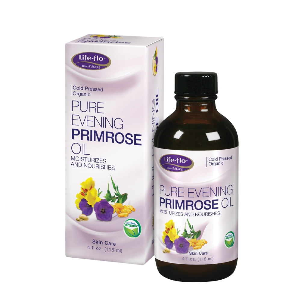 Life-flo Pure Evening Primrose Oil, Organic | Soothes, Balances and ...