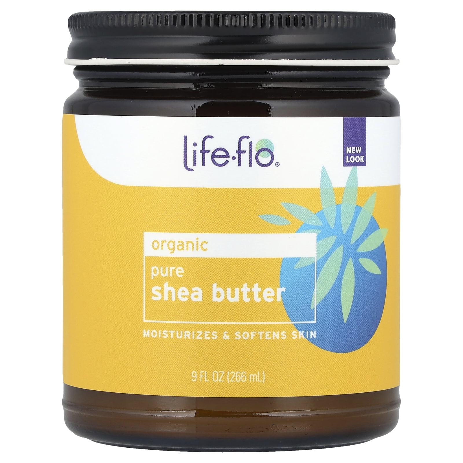 Life-flo Pure Organic Shea Butter, Unrefined | Moisturizes, Smooths ...