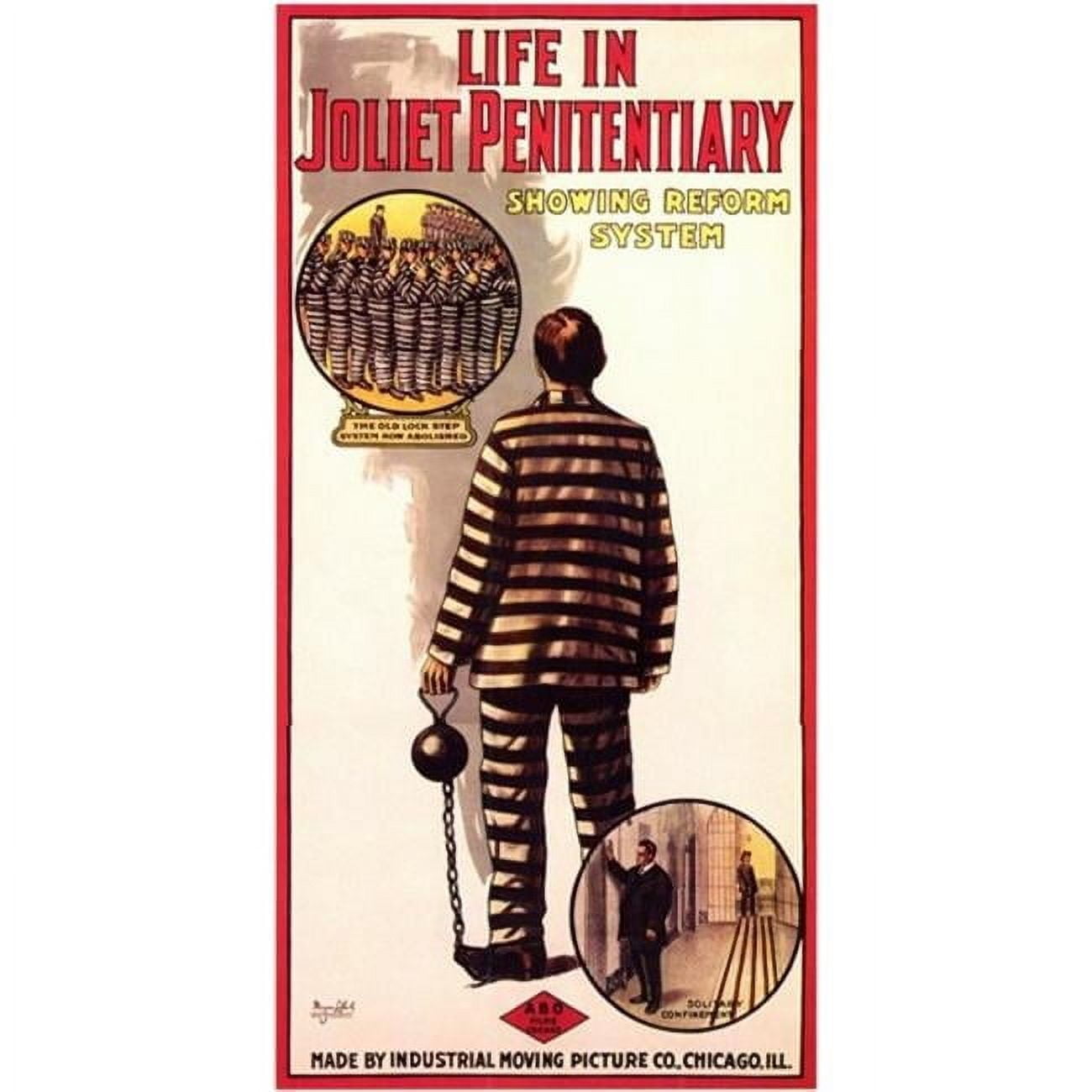 Life in Joliet Penitentiary Movie Poster - 11 x 17 in. - Walmart.com