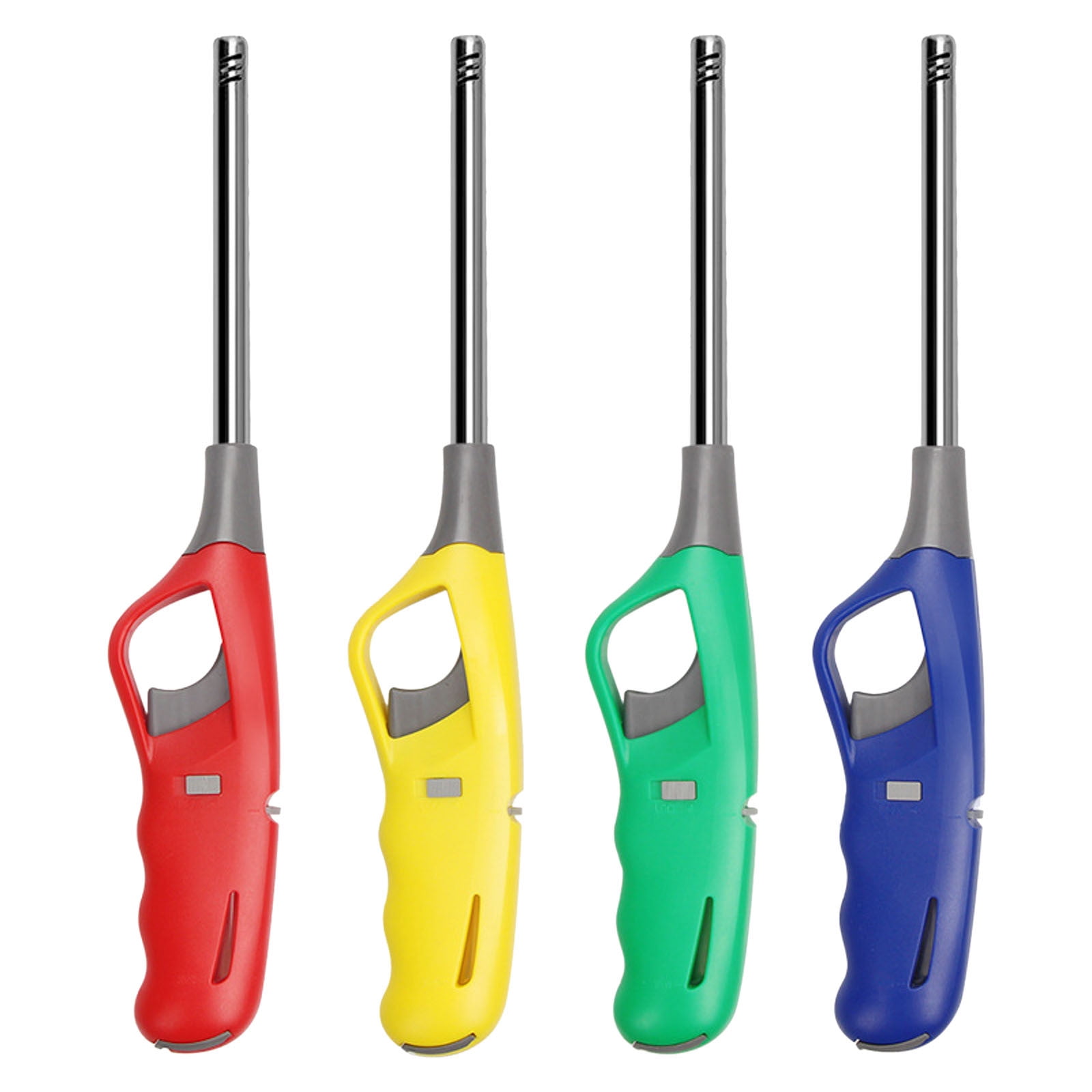 Life inAI Long Lighters Pack, Butane Refillable Fire Lighters, Ideal as Multipurpose Utility ...