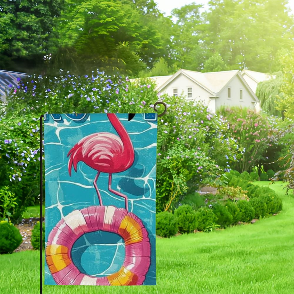Life is Better at the Pool Garden Flag Large House Flag Vertical Double ...