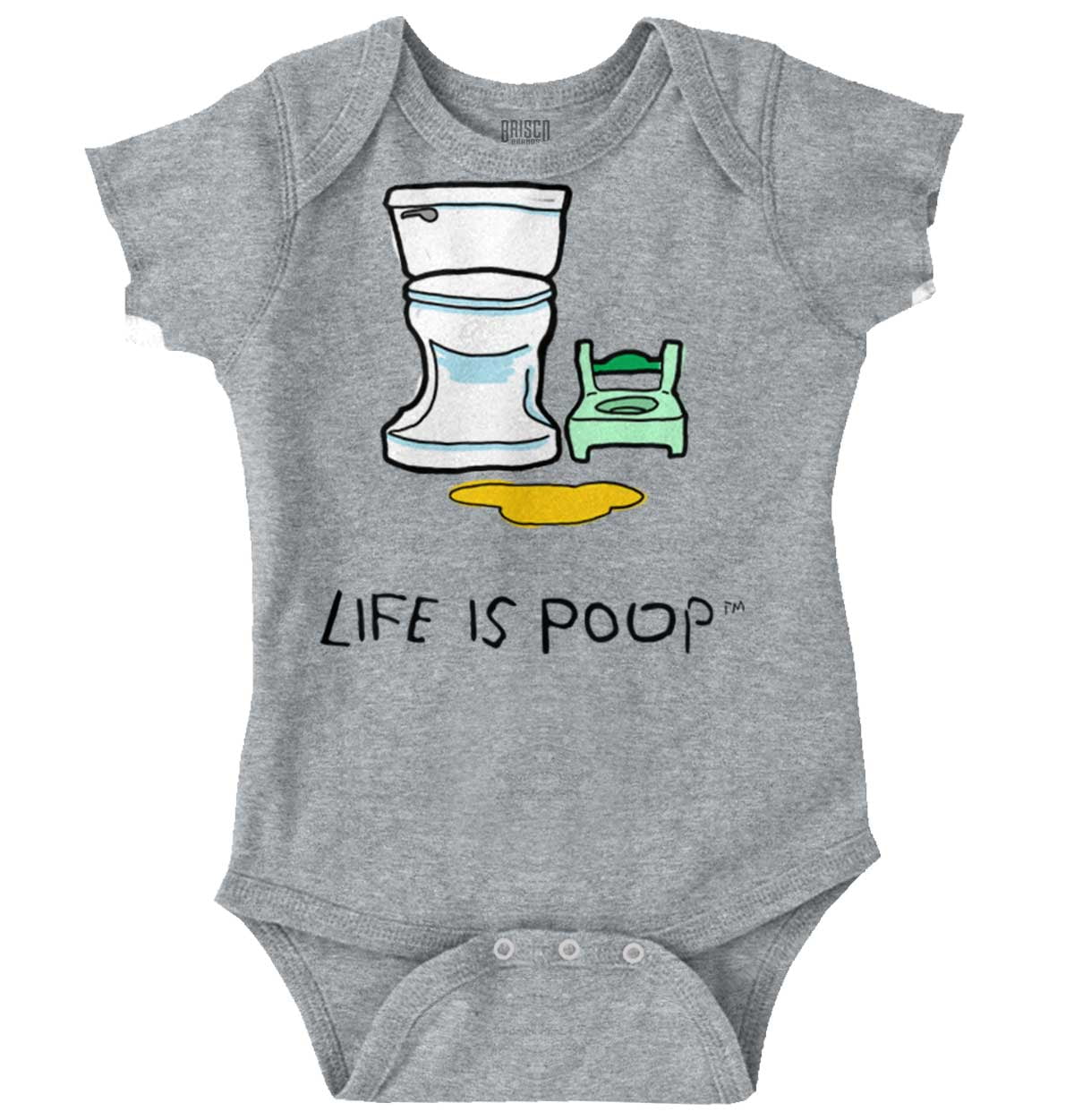 Life is Poop Missed Potty Training Romper Boys or Girls Infant Baby ...