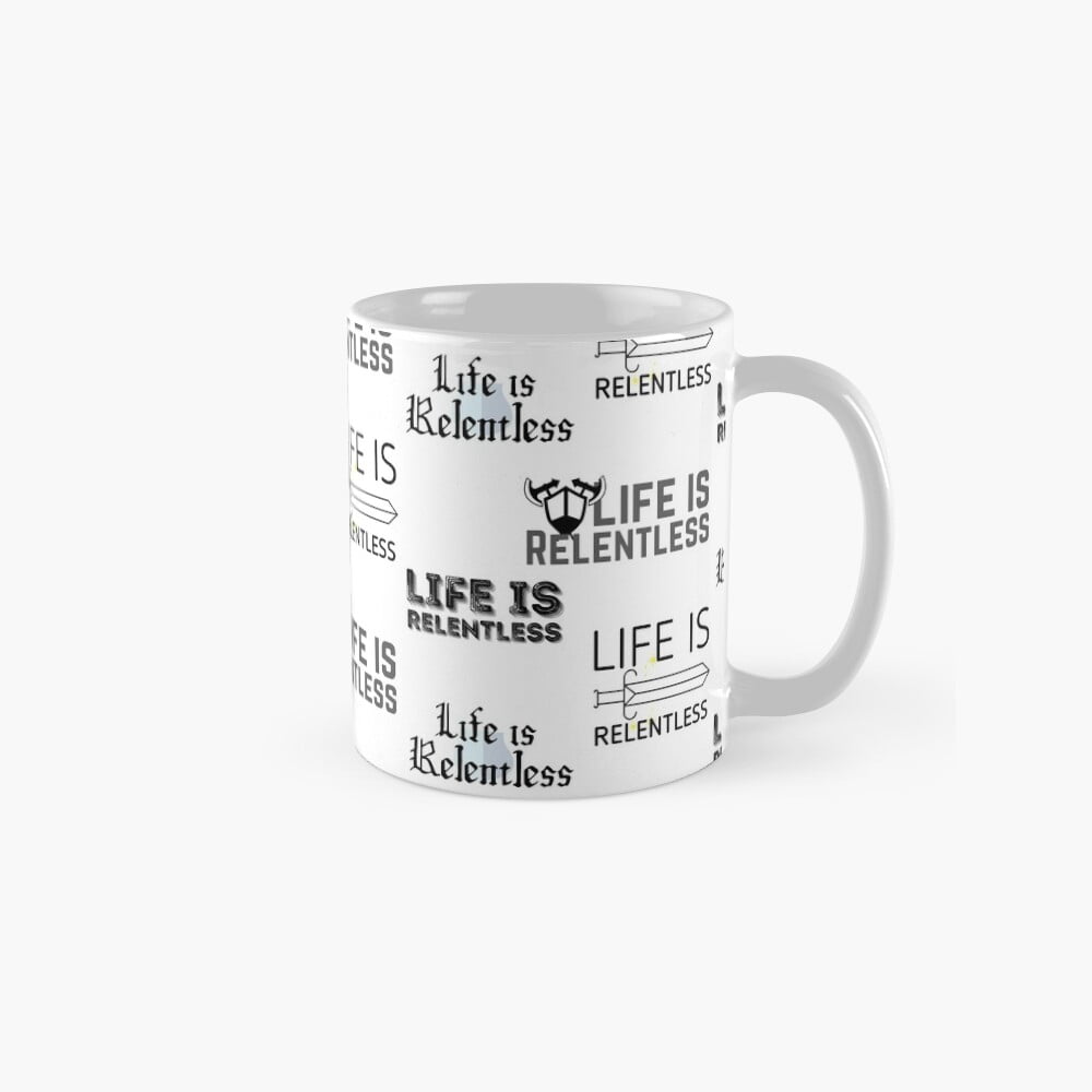 Life is Relentless Sticker Pack 1 Classic Mug - Walmart.com