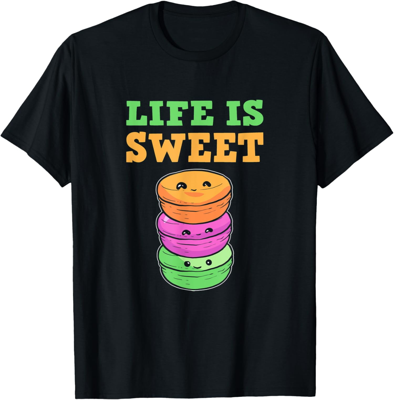 Life is Sweet Sweet tooth T-Shirt - Walmart.com