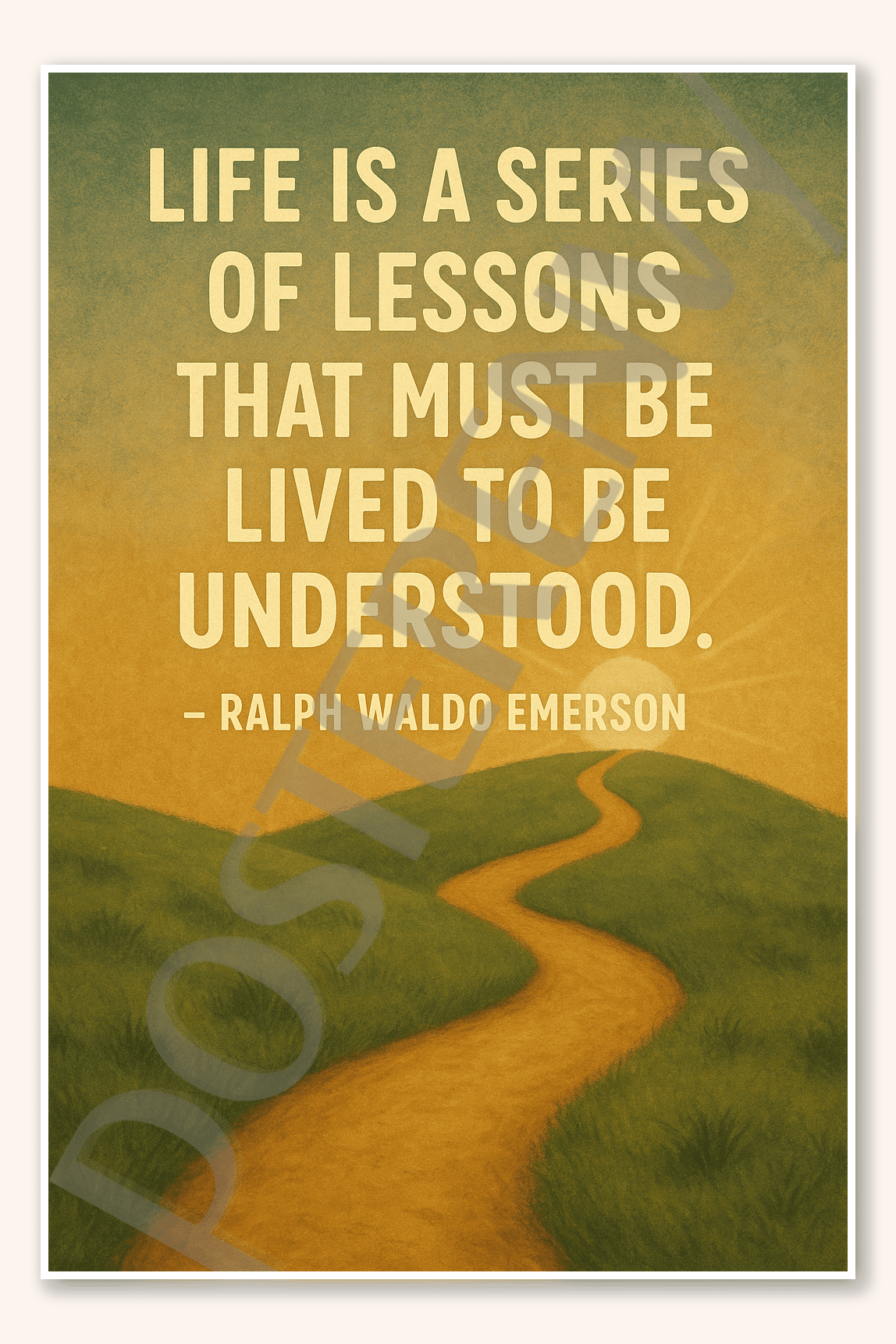 Life is a series of lessons that must be lived to be understood - Ralph ...
