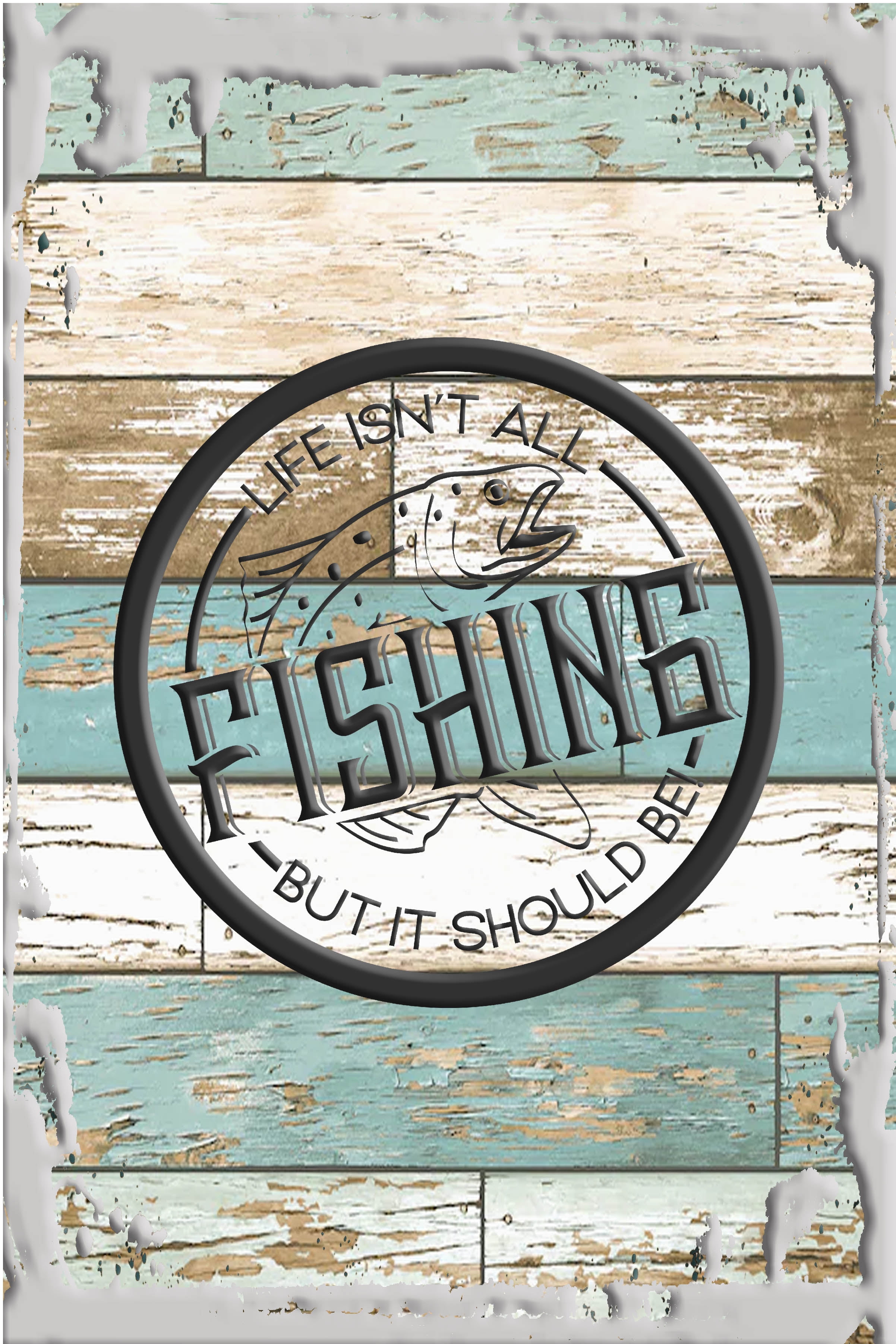 Life isn't all fishing but it should be! caps fancy funny trout White ...