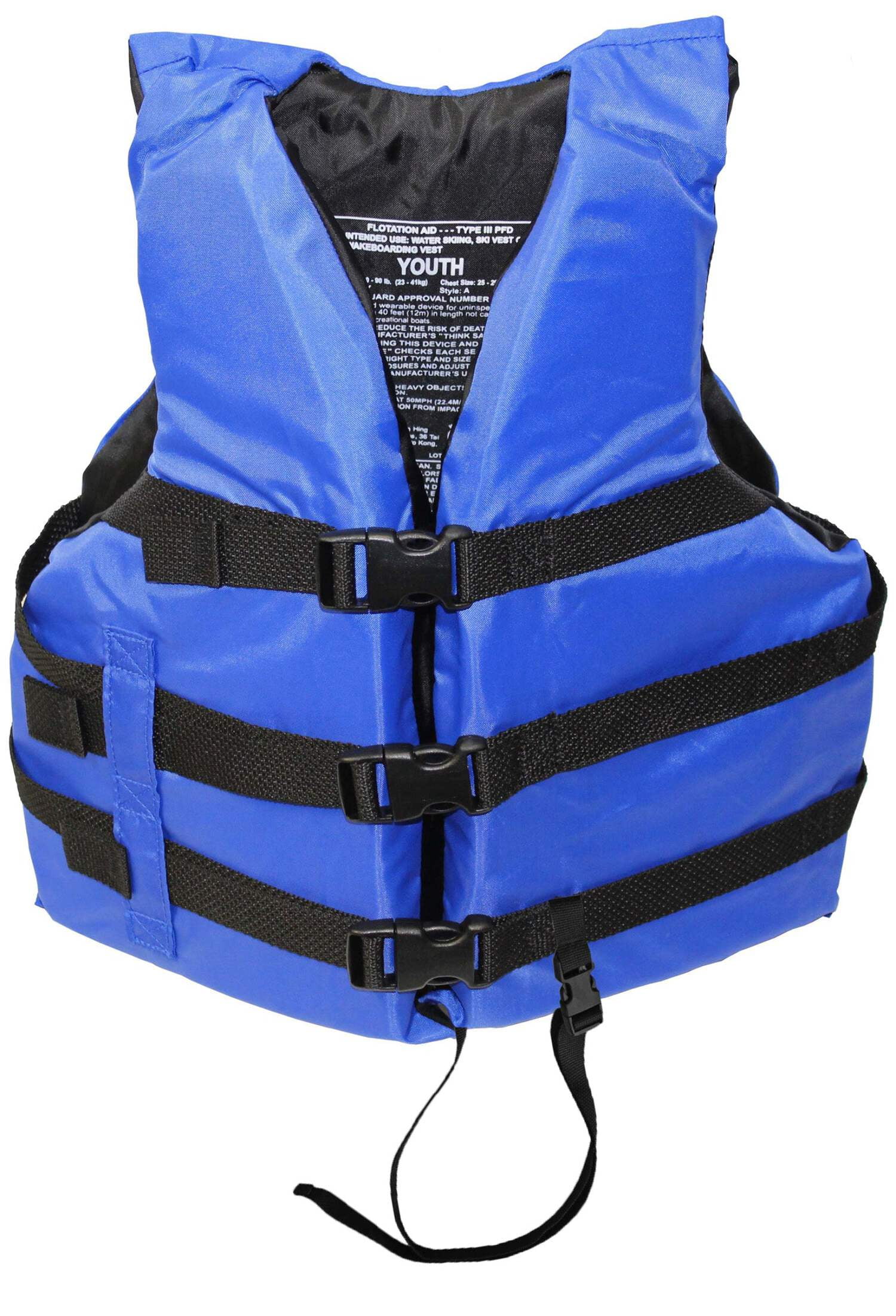 Life jacket paddle vest with Leg Strap; Coast Guard approved Type III ...