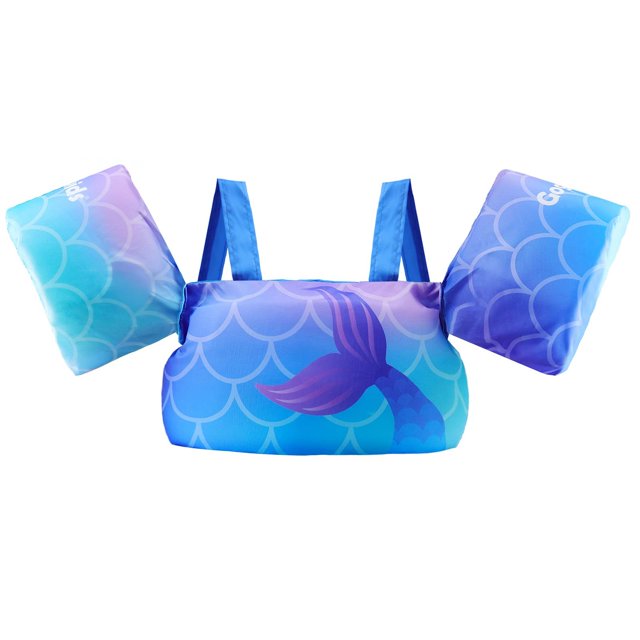 Life jackets for kids, Pool Floats Swim Vest Kids Jacket for 2-6, Arm ...