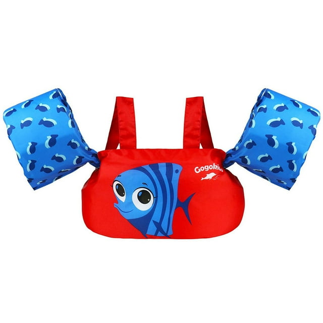 Gogokids Swim Vest for Kids, Life Jacket for 2-6 Years 30-50 lbs with ...