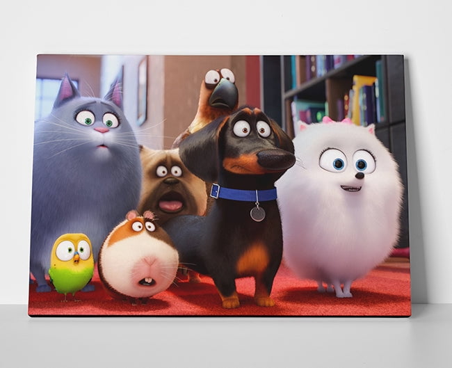 Life of Pets Movie Poster or Wrapped Canvas - Walmart.com
