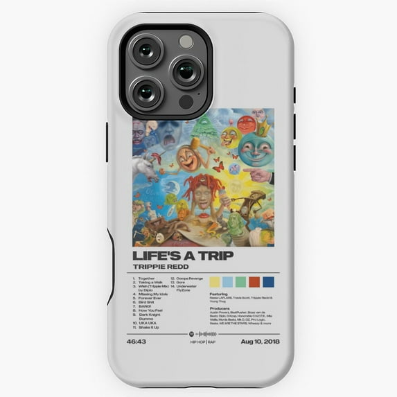 Life's A Trip Trippie Redd Album Inspired iPhone Case 17 through 11 Pro ...