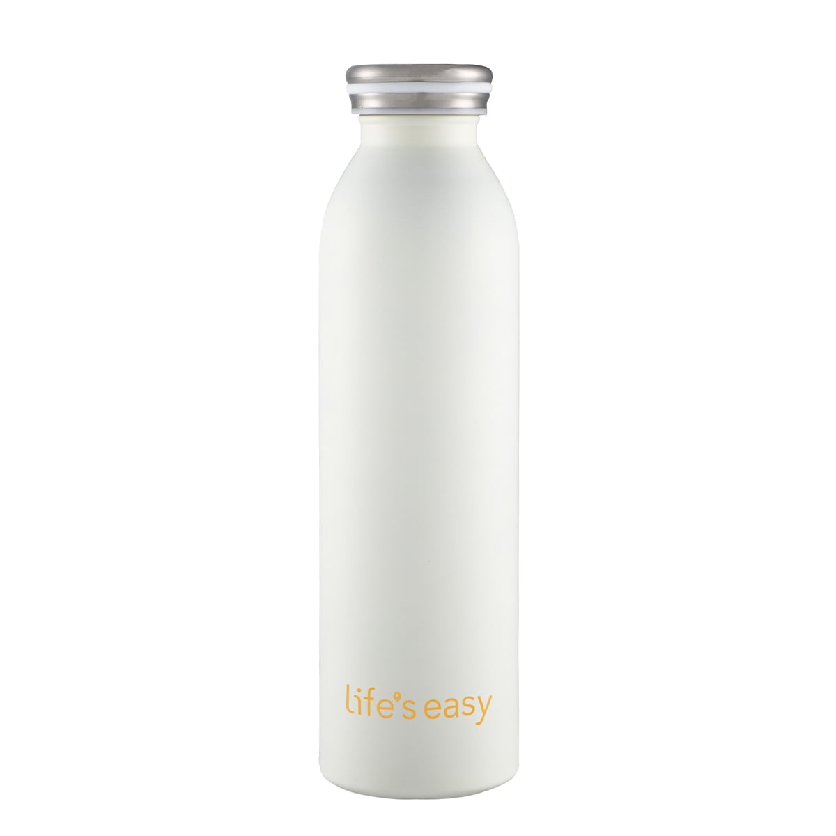 Life's Easy 20 oz. Stainless Steel Water Bottle, Keep liquids hot or ...