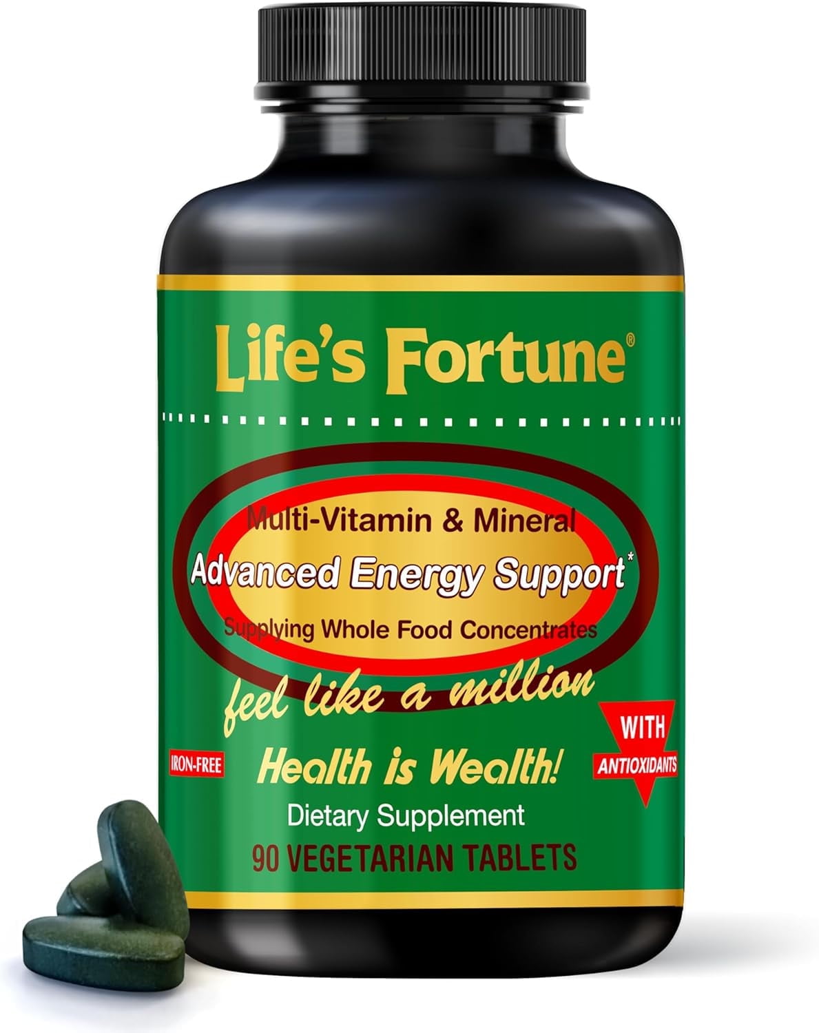 Life's Fortune Multivitamin & Mineral, Advanced Energy Support ...