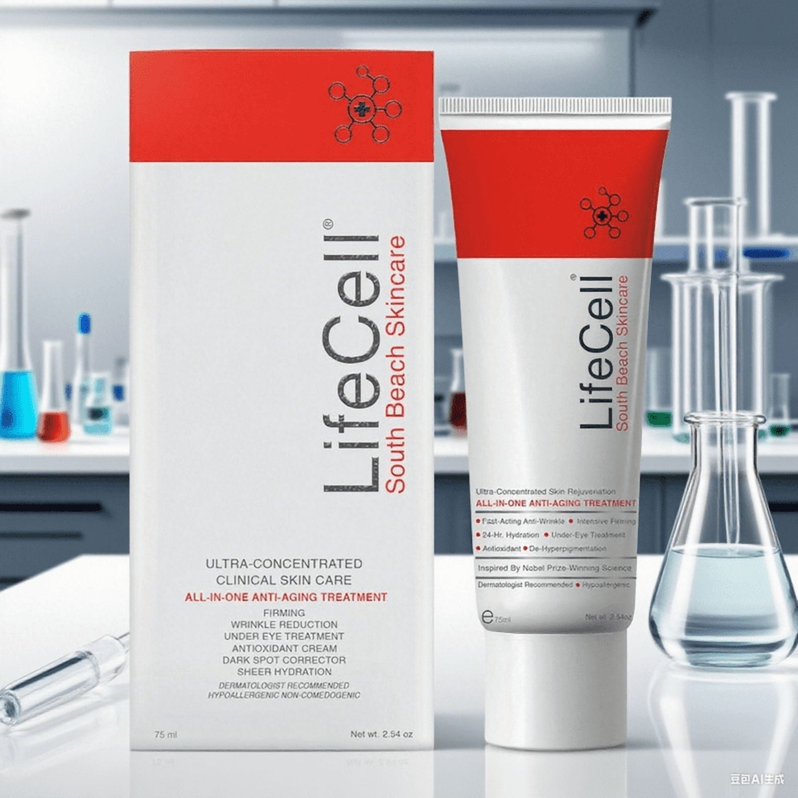 LifeCell All In One Cream (2.54oz) – Top-Rated to Erase Wrinkles & Dark ...