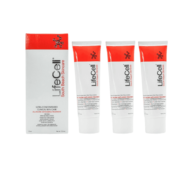 LifeCell All In One Anti-Aging Cream – Reduces Wrinkles, Fine Lines, Dark Circles & Sun Damage ...