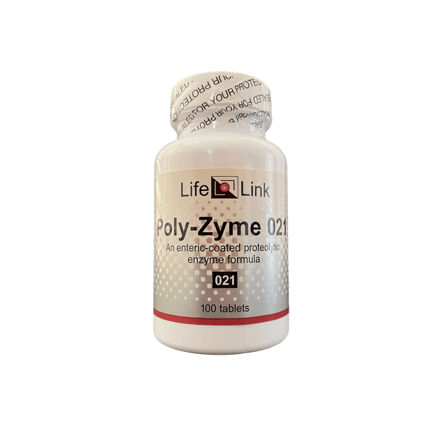 LifeLink's Poly-Zyme 21 Complex | Digestive Enzymes | 100 tablets ...