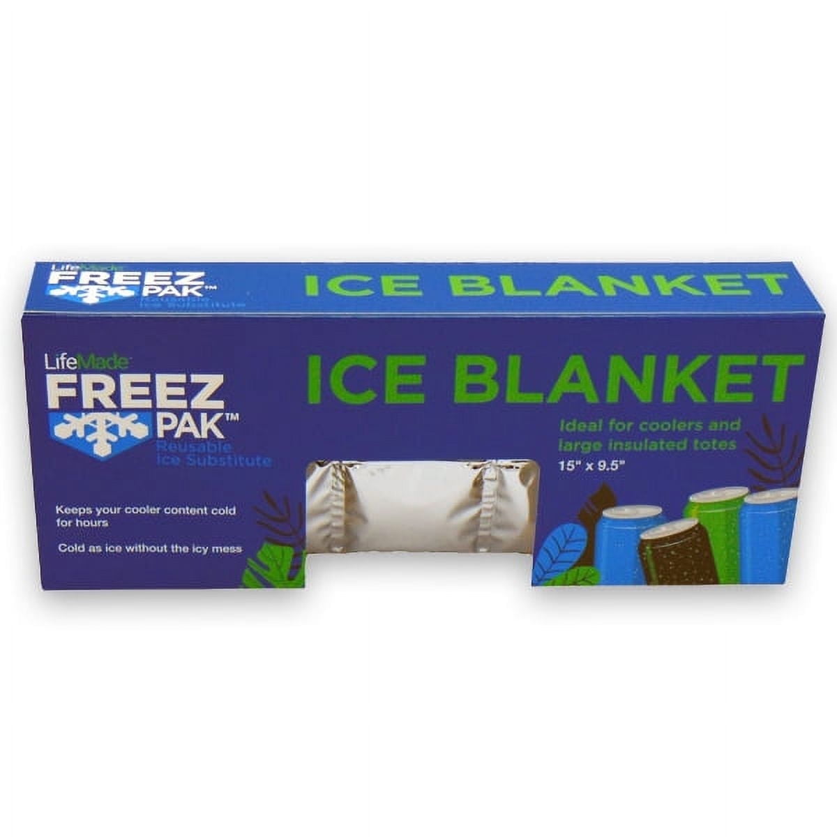 LifeMade Freez Pak Ice Blanket, 15" X 9.5" - Walmart.com