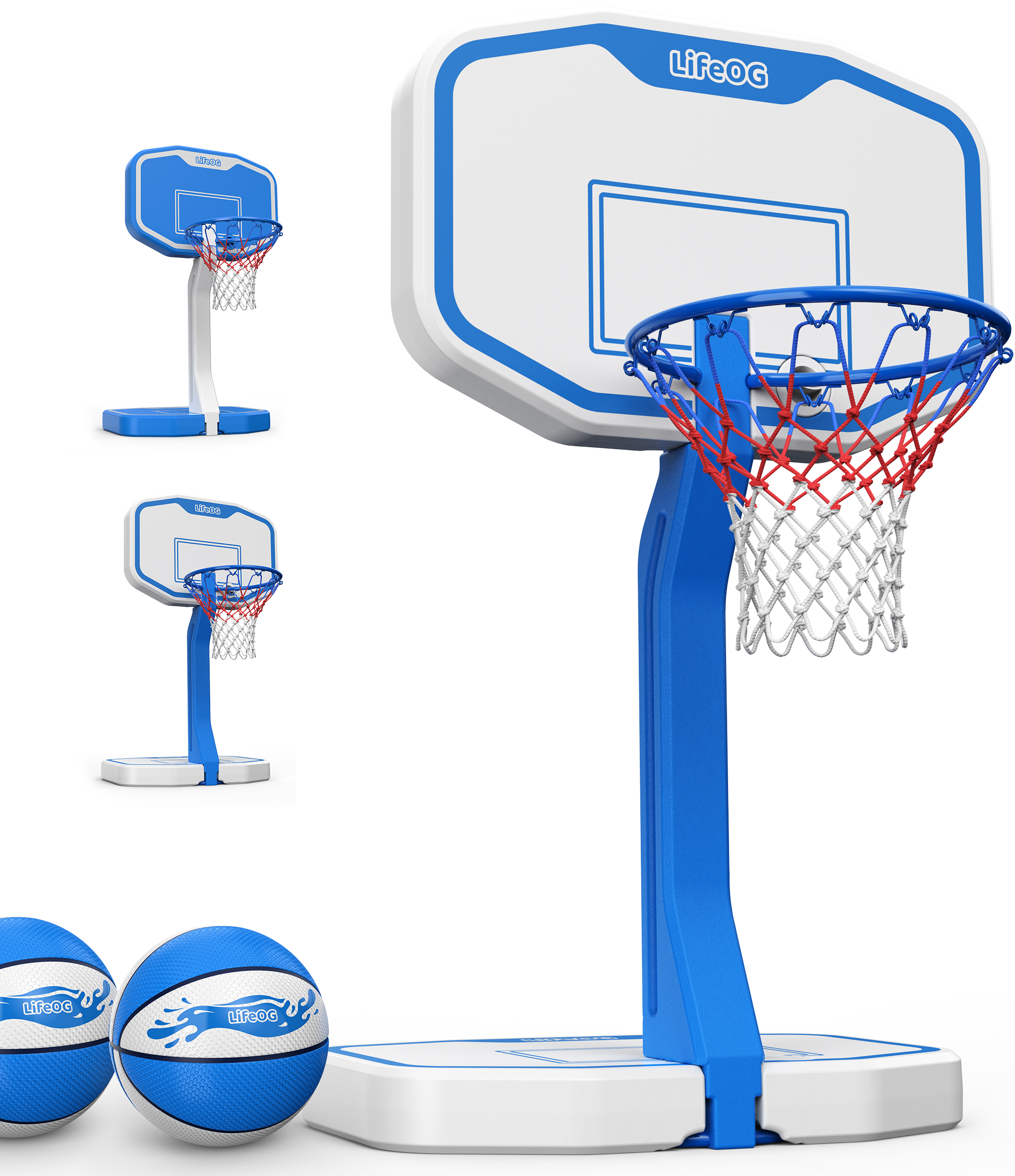 Poolmaster Basketball Replacement Deluxe Nylon Net for Swimming Pools ...