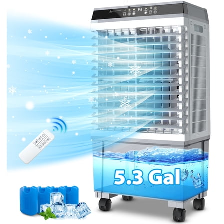 CENSTECH CE67115 CENSTECH 4-IN-1 Portable Air Conditioners Evaporative ...