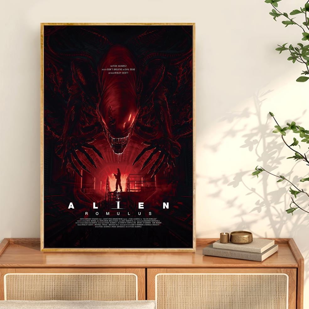 LifePlus Alien Romulus Movie Poster,Movie Prints For Cinema Rooms,Wall ...