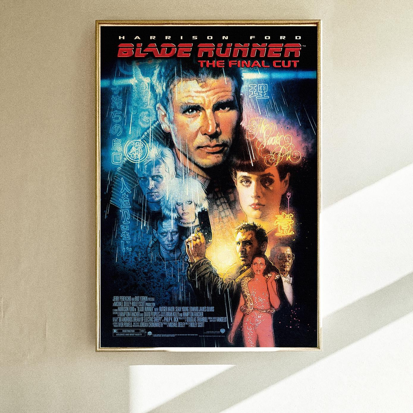 LifePlus Blade Runner (1982) Poster Movie Poster Wall Art Room Decor ...