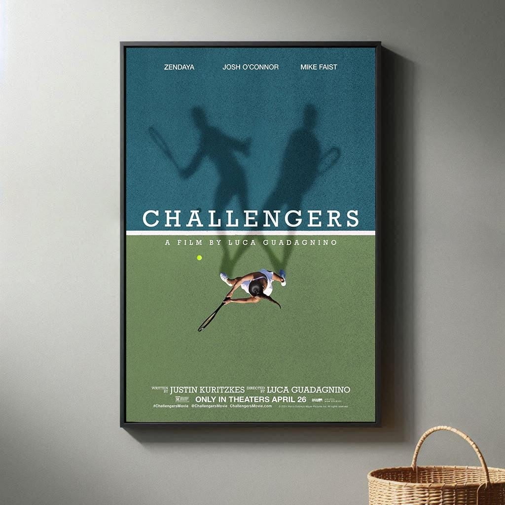 LifePlus Challengers Movie Posters | High Quality Canvas Print I 2024 ...
